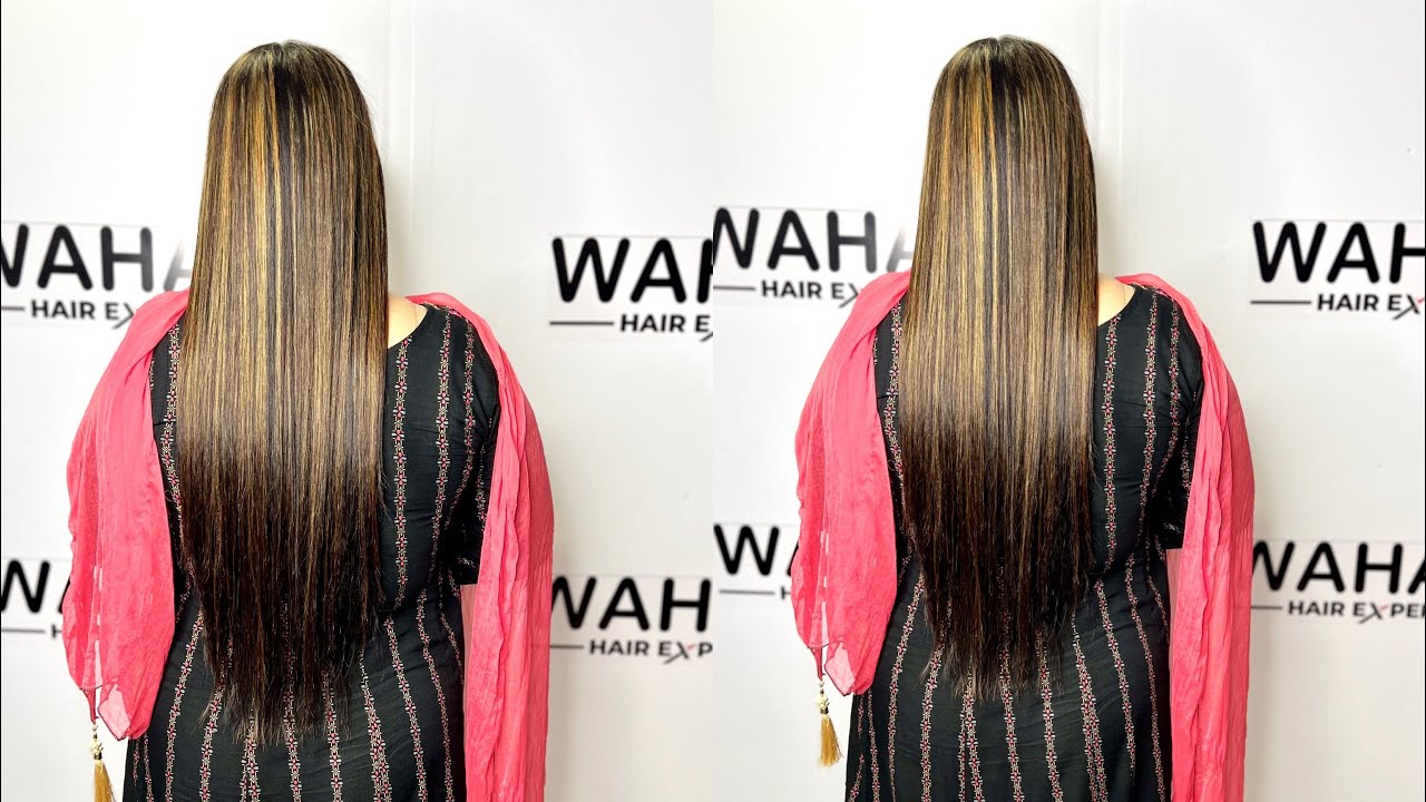 Kerasmooth treatment with highlights एक साथ कैसें करे step by step ...