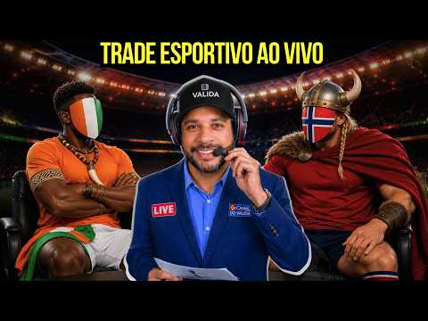 LIVE: TRADE ESPORTIVO | COSTA MARFIM X NORUEGA COM VALIDA TRADER - 14:00H  30/06