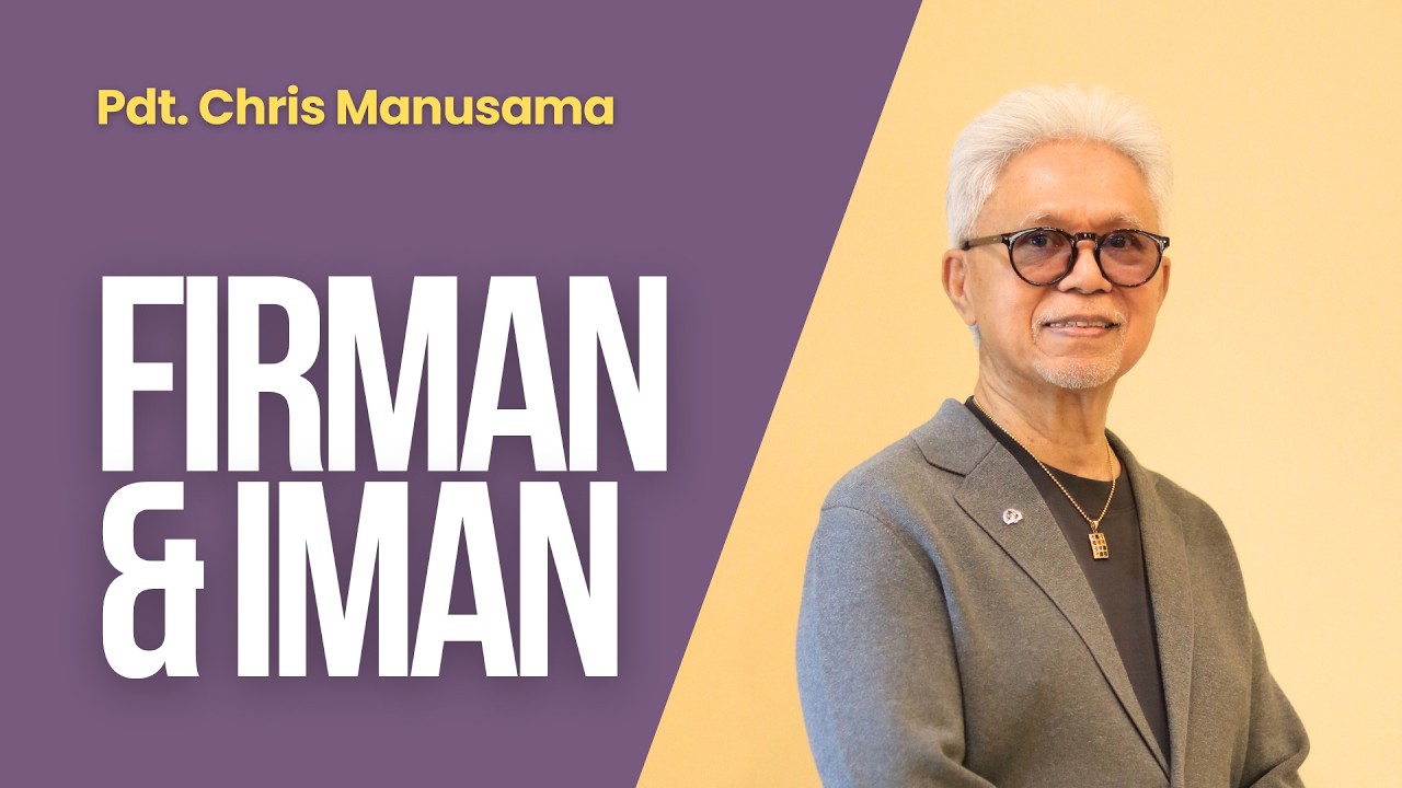 Firman & Iman - Pdt. Chris Manusama - YouTube