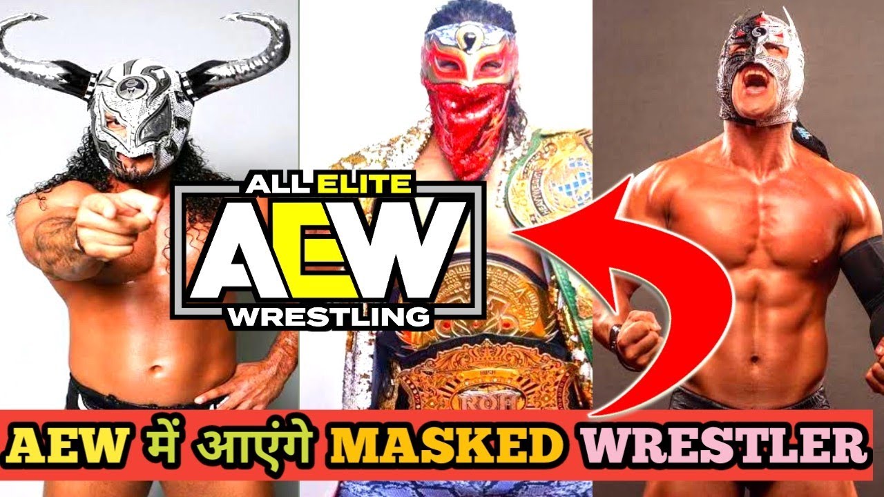 MASKED WRESTLER Coming to AEW this week on aew dynamite | dragon lee ...