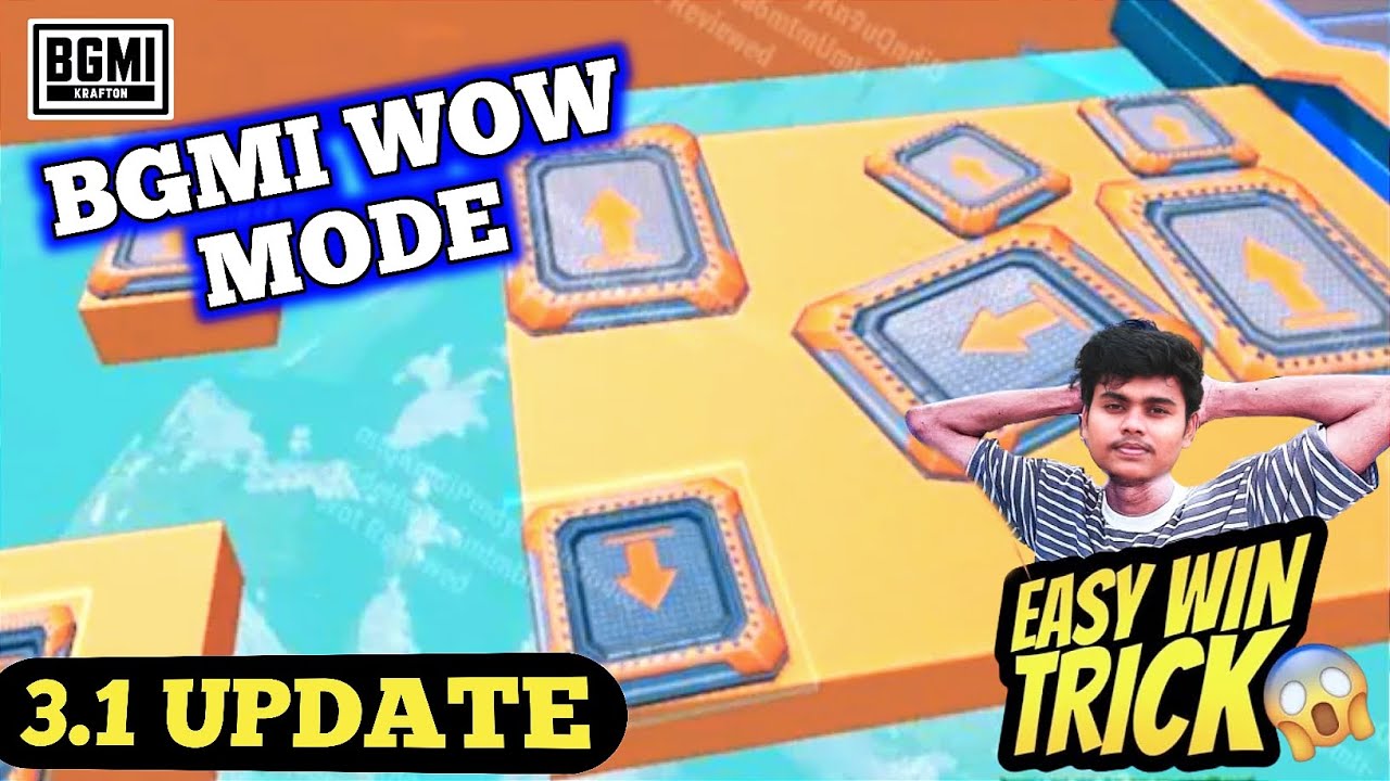 EASY WIN TRICK THE FUN RUN WOW MODE IN BGMI - YouTube