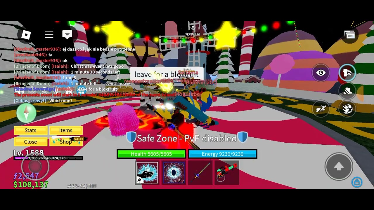 blox fruits Christmas event - YouTube