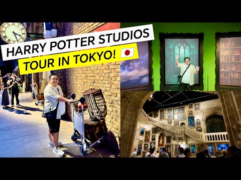 TOKYO VLOG: Harry Potter Studios Tour! + Ramen Street at Tokyo Station! 🇯🇵