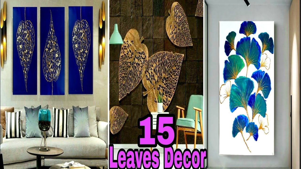 15 Diy leaf decor ideas | Diy | leaf decorating | art and craft | Craft ...