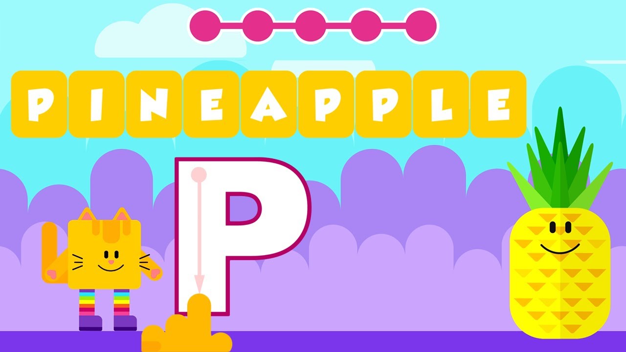 ABC Jump - Learn the Letter P and spell the words - PLANT, PUMPKIN ...