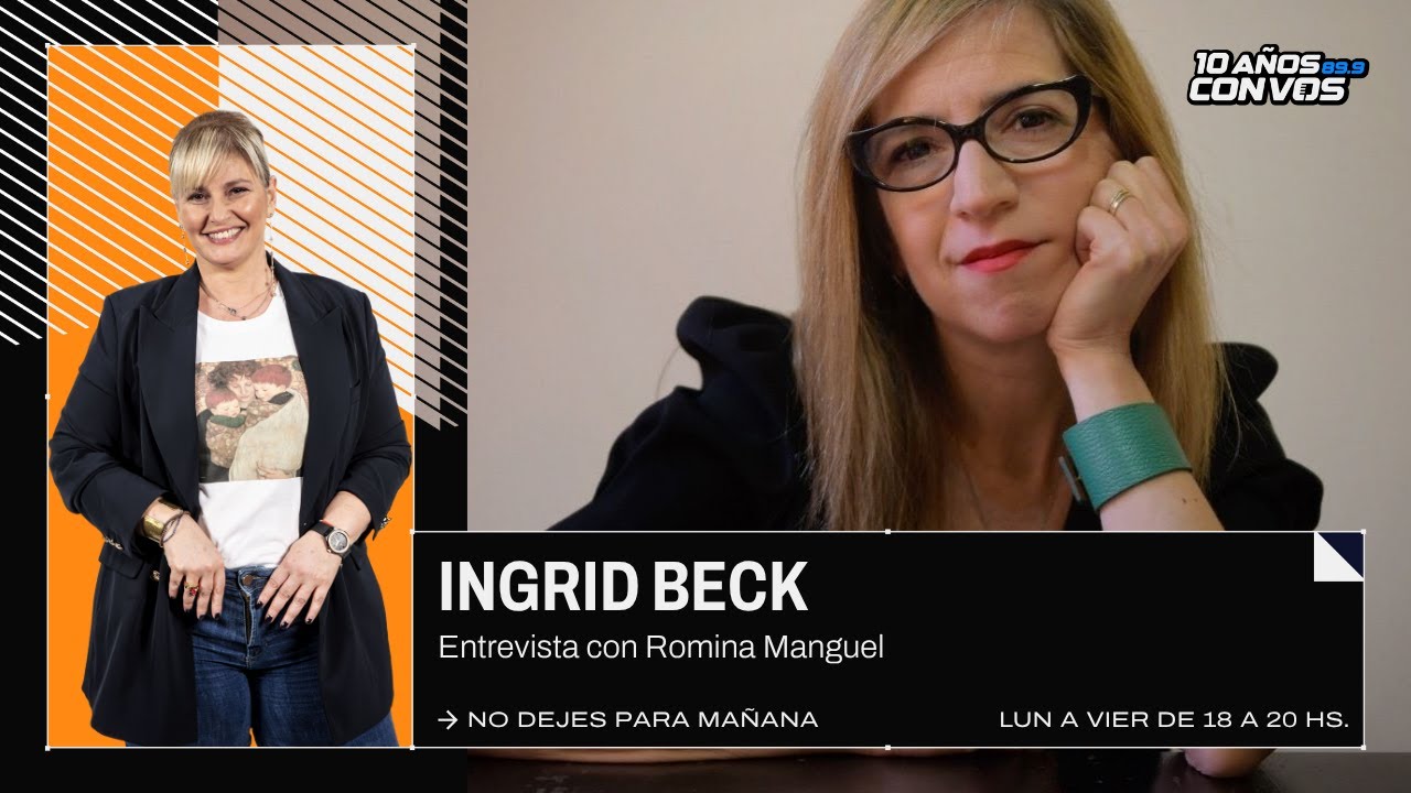 Ingrid Beck, periodista y guionista, en 'No dejes para mañana' - YouTube