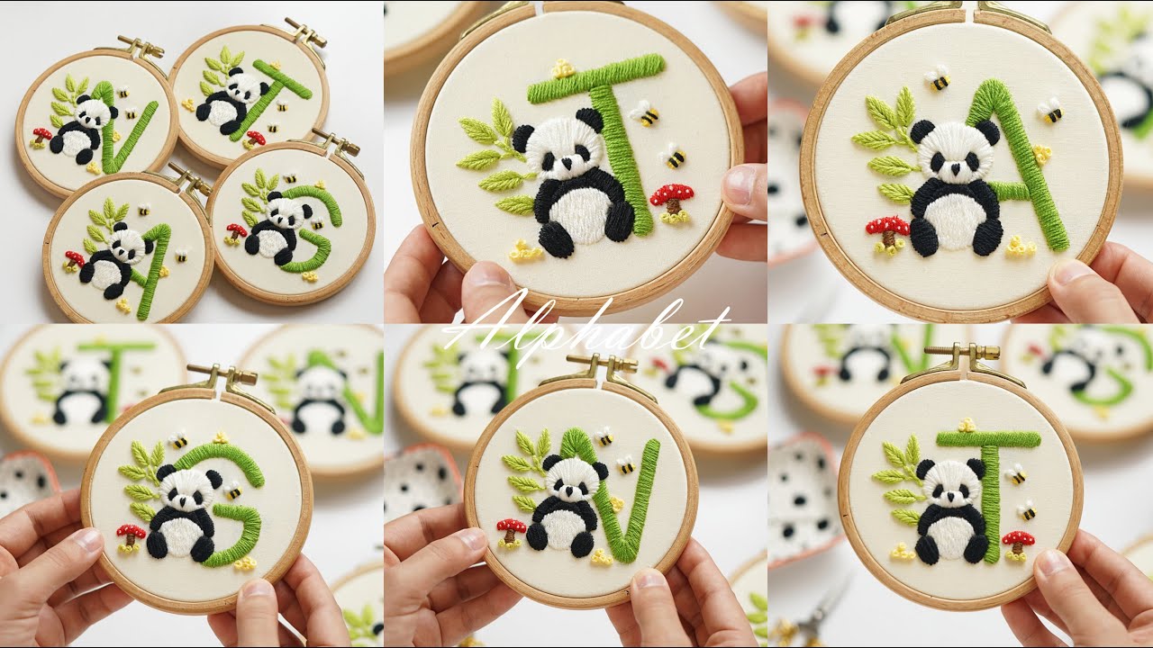 Panda is here! New Alphabet collection is now live on store :) - YouTube