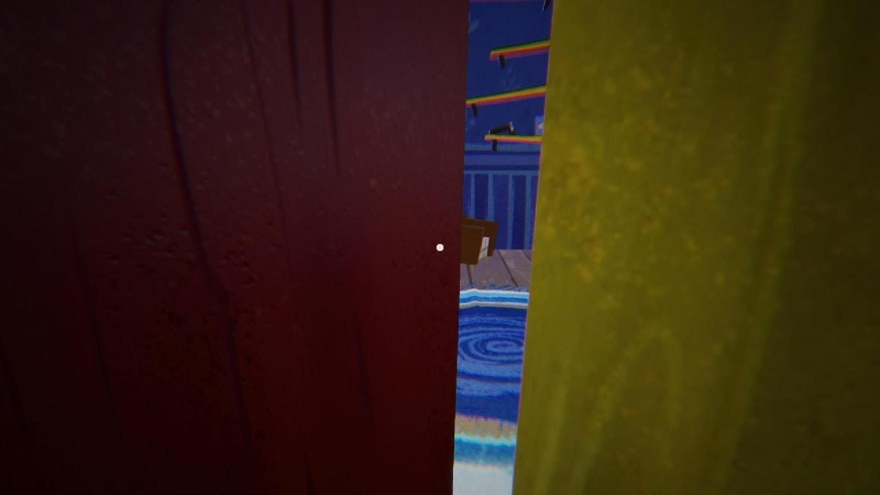 How to get the red key in hello neighbor - YouTube