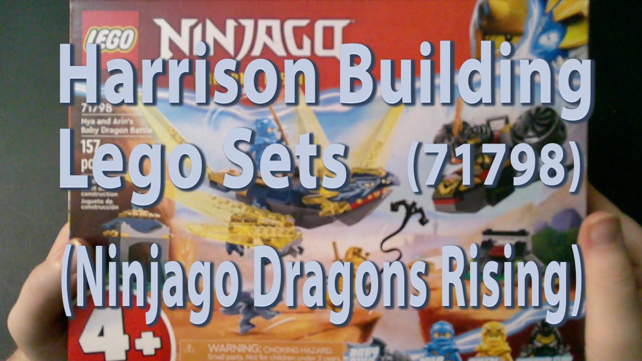 Harrison Building Lego Sets (Ninjago Dragons Rising) - YouTube