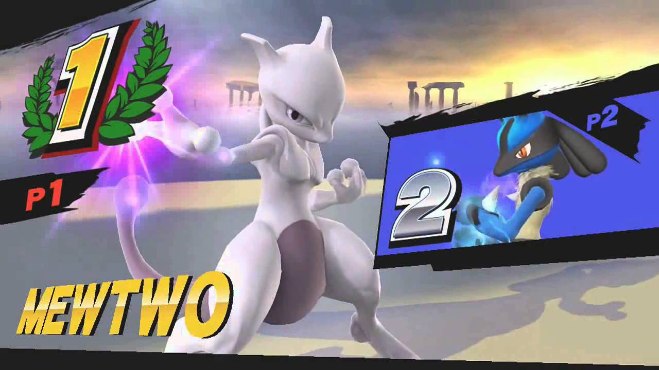 SSB4 - Mewtwo's Victory Poses ~Wii U Version~ - YouTube