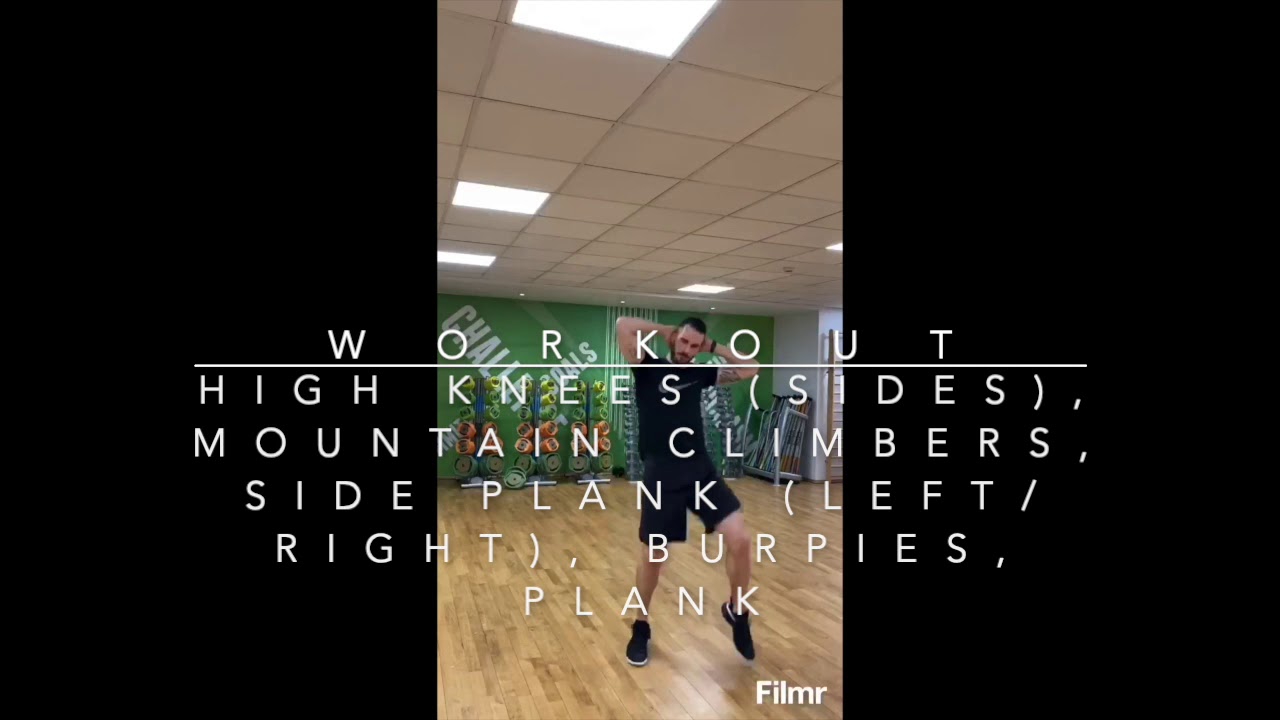 COCSC Week 1 Home Workout C (No Weights Needed) - YouTube