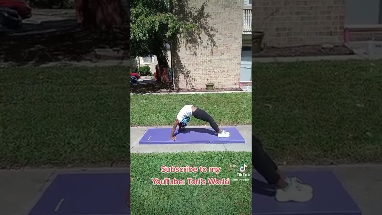 Bridge Stretch #shorts #stretching #drill #cheer #level1 - YouTube