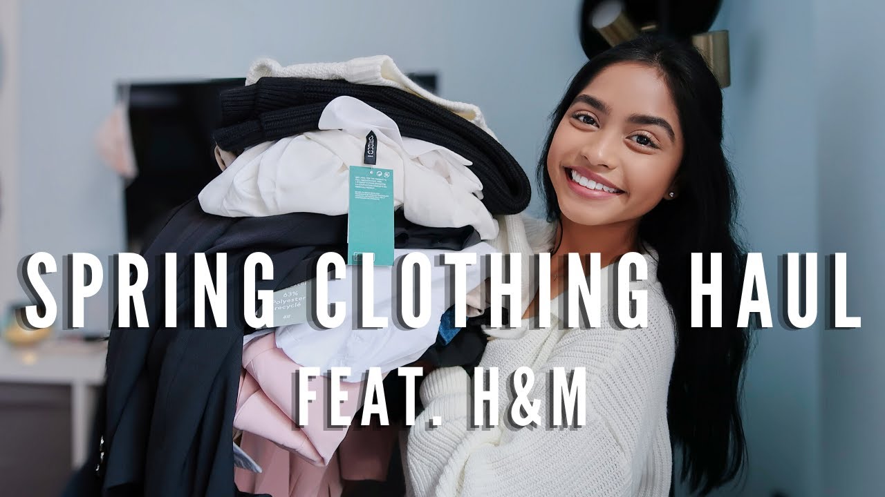 SPRING HAUL | H&M - YouTube