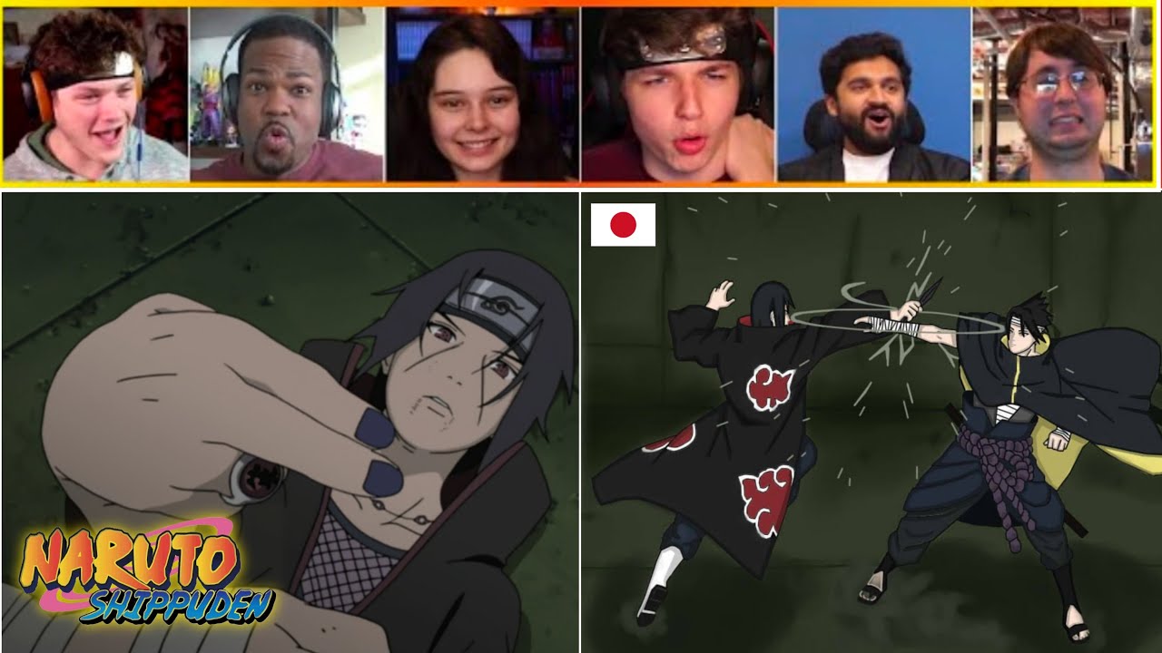 Itachi Finger Swipe 🔥 | REACTION Mashup [ Naruto Shippuden 135] JP 🇯🇵 ...