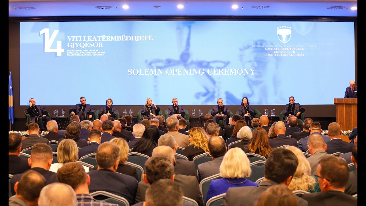 Ceremonia e Vitit 14 Gjyqësor të GJKK_FR - YouTube