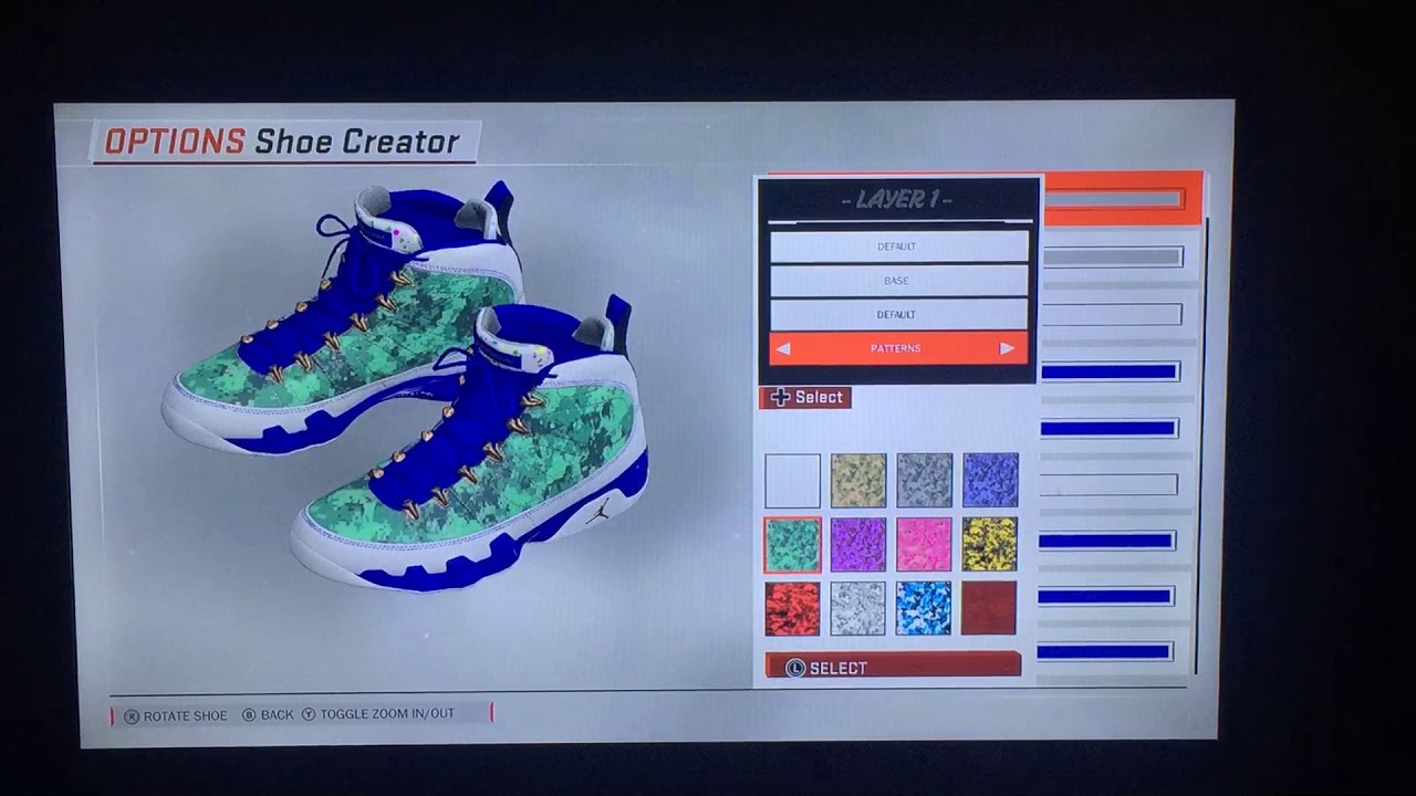 NBA 2k18 custom colorway #1 - YouTube