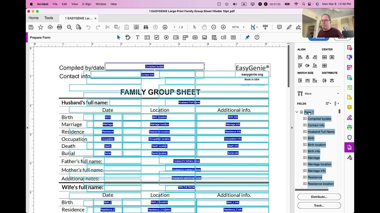 Acrobat PDF basics: How to apply bulk edits to PDF form fields (Windows/Mac) (2023) - YouTube