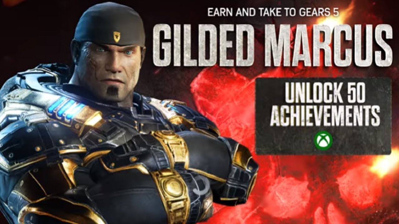 Gears of War 4 : Gilded Marcus Gameplay!!! - YouTube
