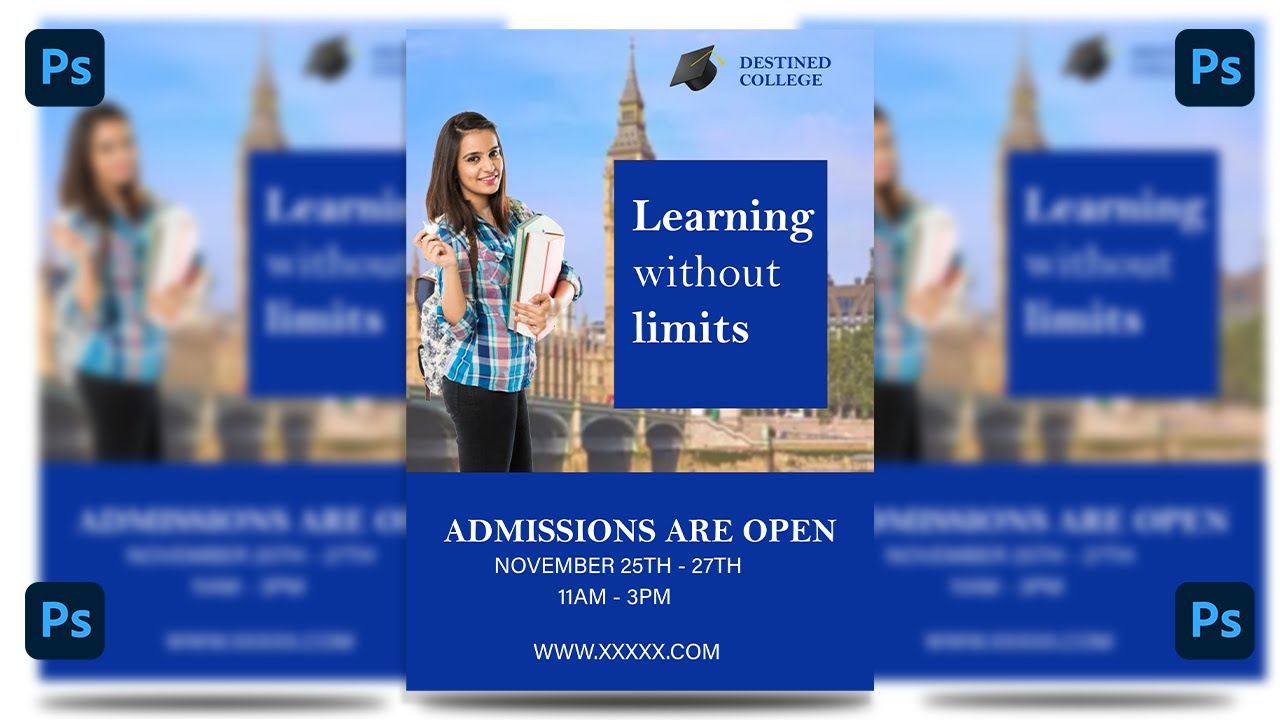 Flyer Design Tutorial for ABSOLUTE Beginners | Photoshop tips and ...