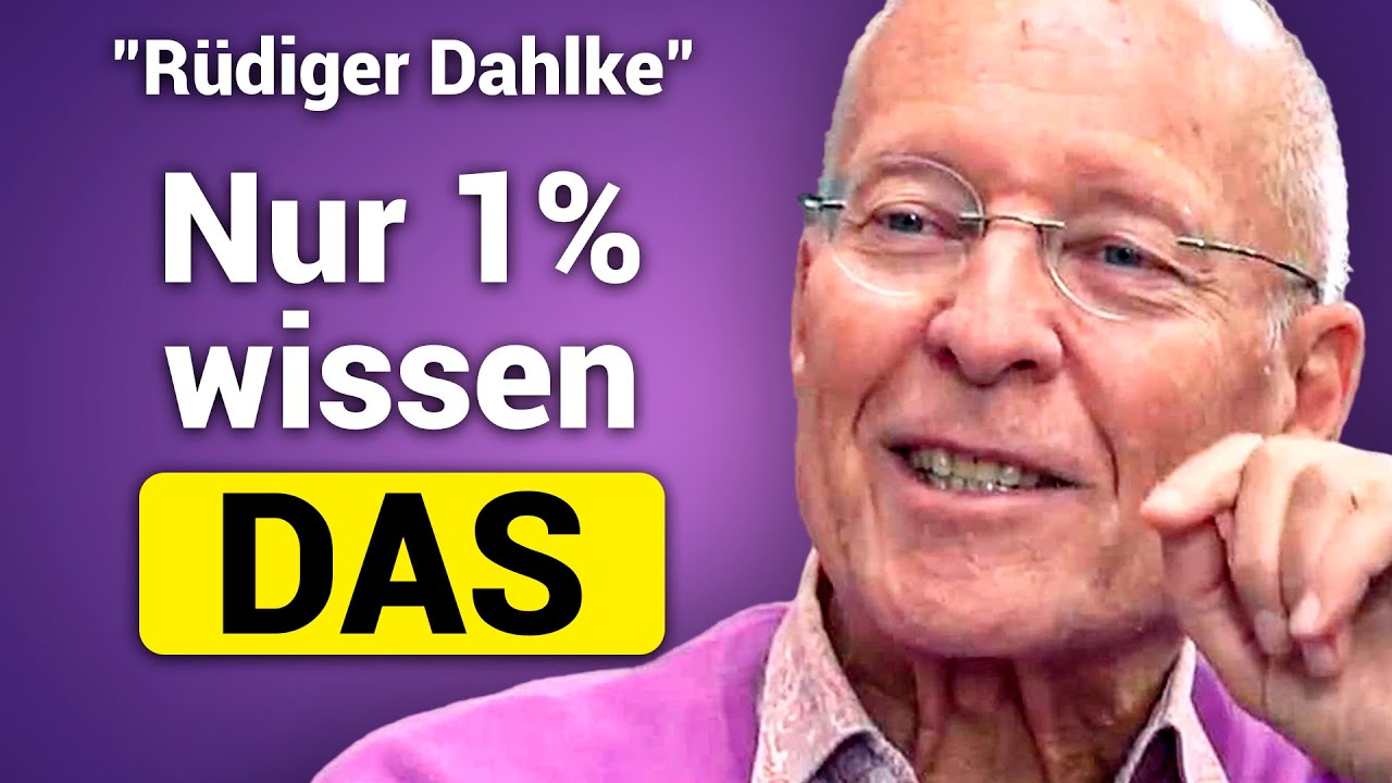 Dr. Rüdiger Dahlke: DAS würde alles verändern (Interview) - YouTube