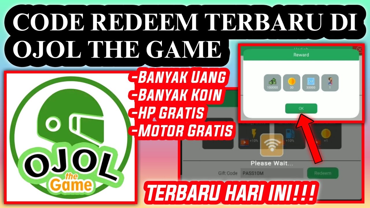 Update Code Redeem Ojol The Game 2024 Terbaru - YouTube