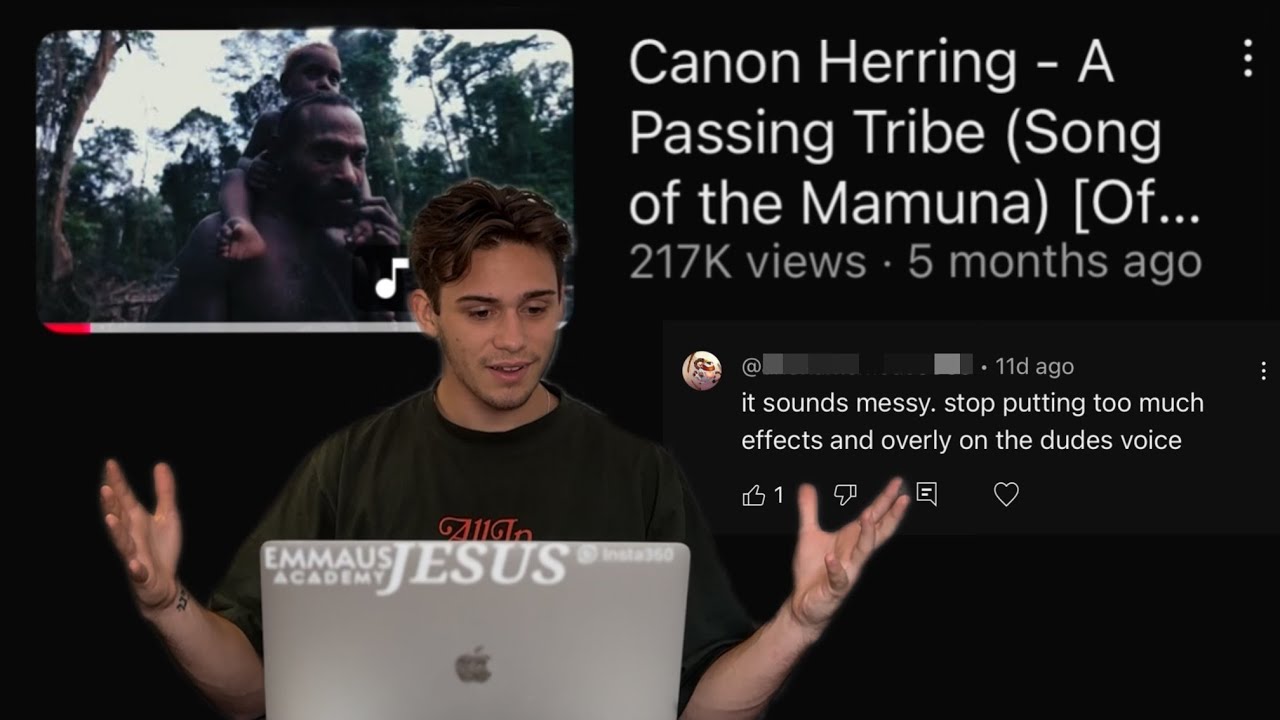 Reacting To Comments On My Viral Video [Mamuna Tribe Song] - YouTube