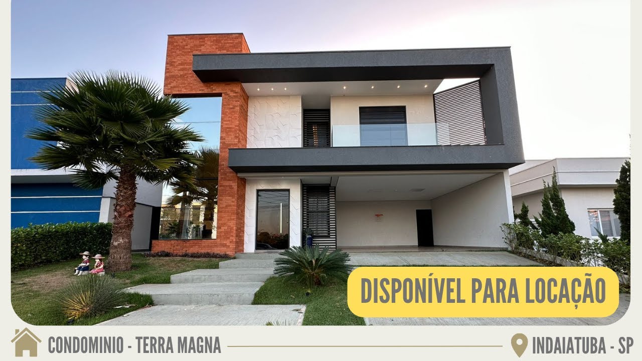 [LOCADA!] Casa alto padrão disponível para LOCAÇÃO no condomínio Terra ...