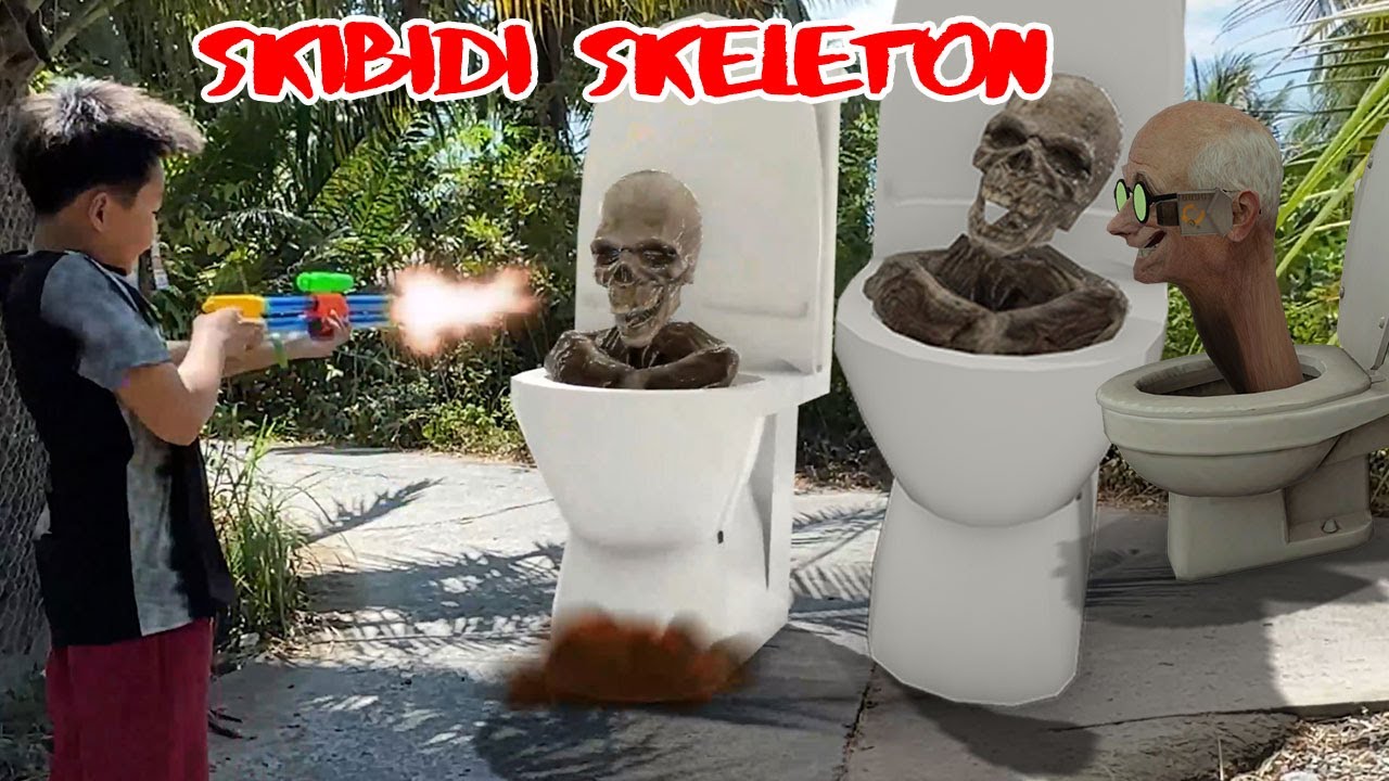 How to Beat new Skibidi toilet Skeleton #skibiditoilet #funny - YouTube
