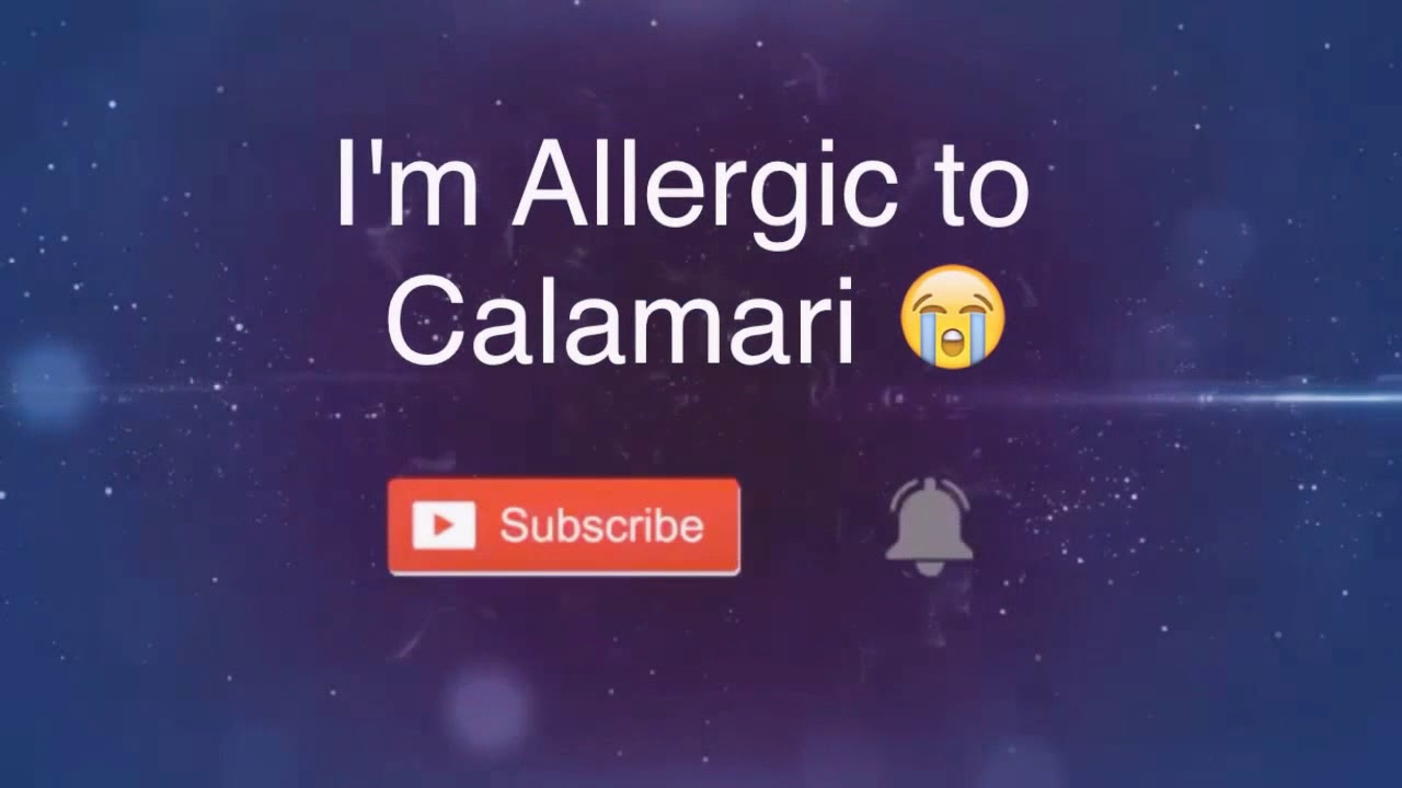 I'm Allergic To Calamari 😱 | My First Vlog On This Channel ...
