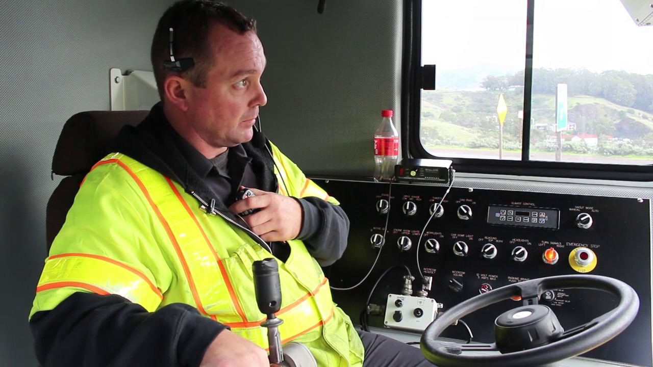 Sneak Peek! Inside a Golden Gate Bridge Zipper Truck - YouTube