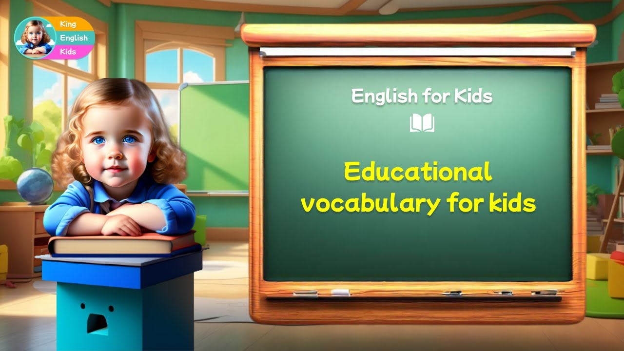 Educational vocabulary for kids | School supplies vocabulary - YouTube