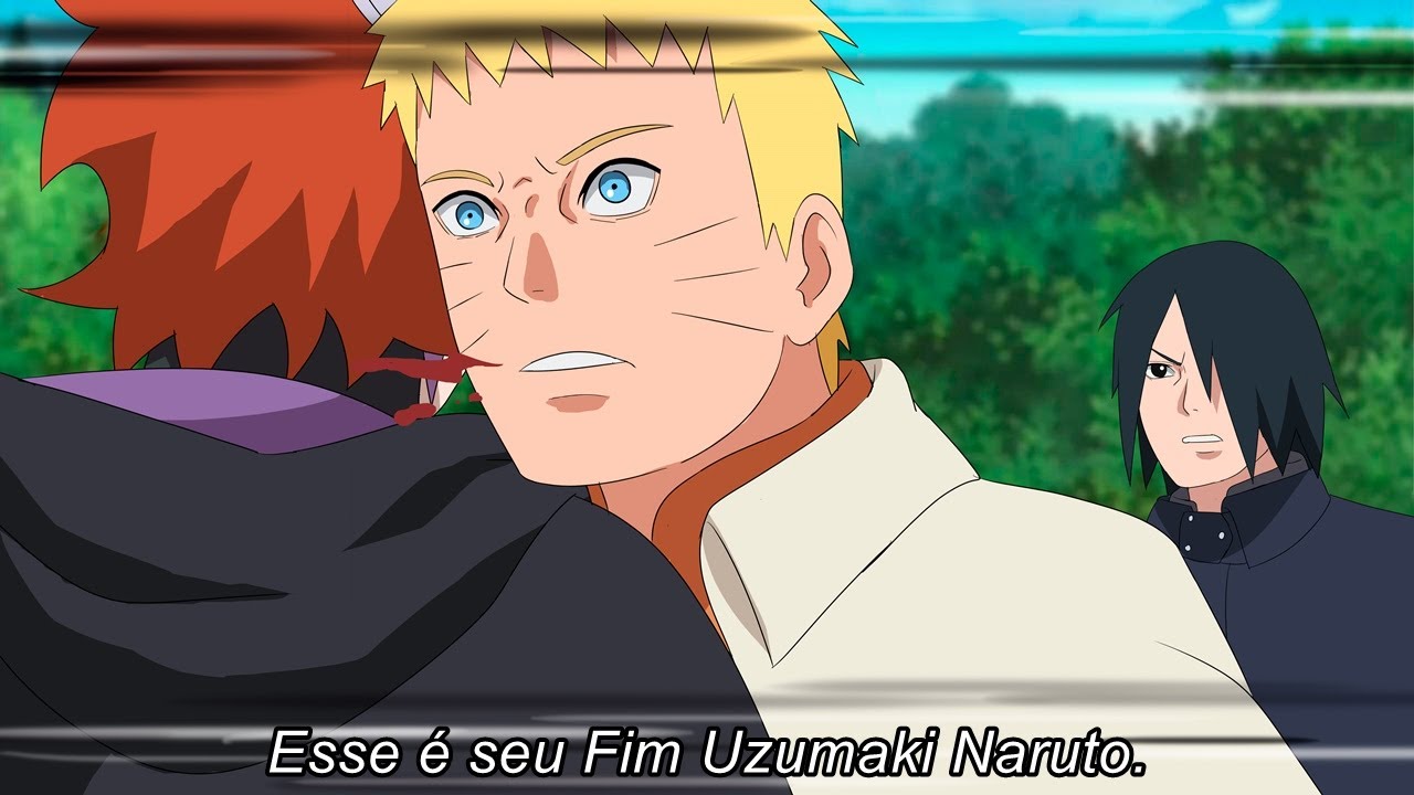 Finalmente Naruto encontra Code Otsutsuki para proteger Boruto e Konoha ...