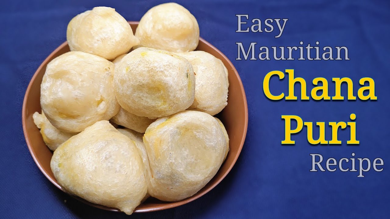 Easy Mauritian Chana Puri Recipe | Ramadan Special - YouTube