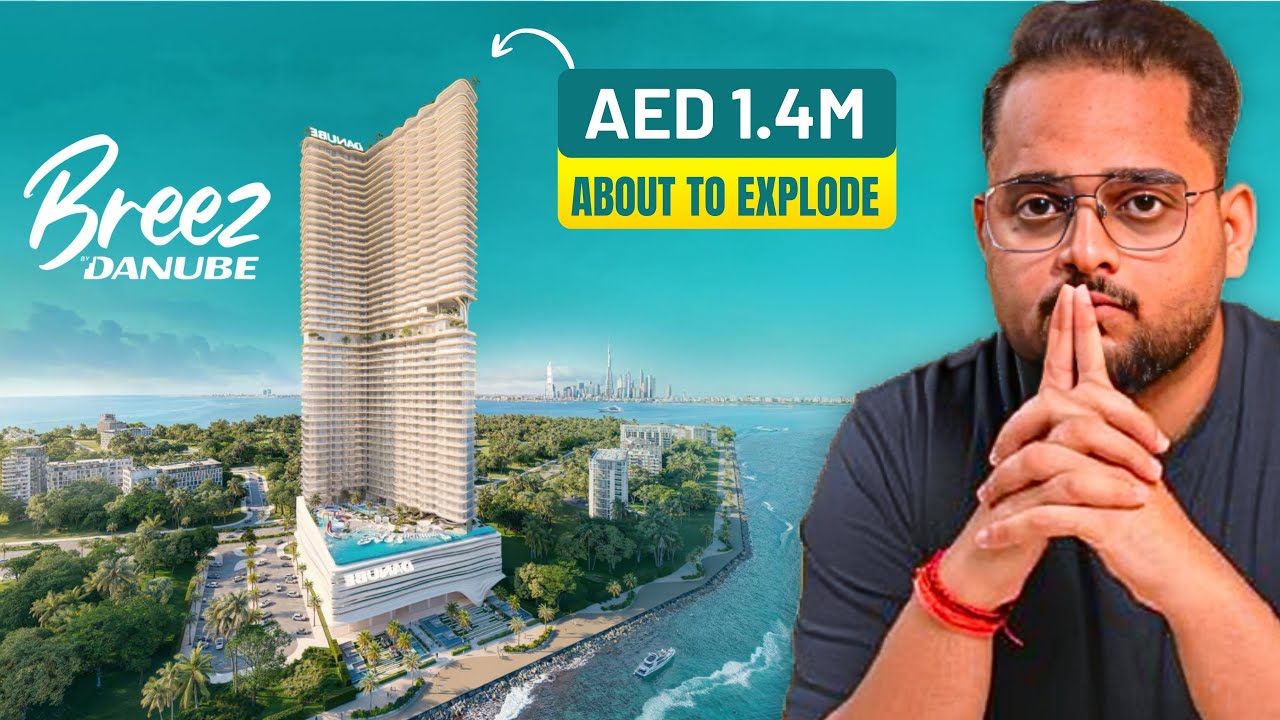 Waterfront at Just 1.4M AED | Breez by Danube Maritime City | Real ...
