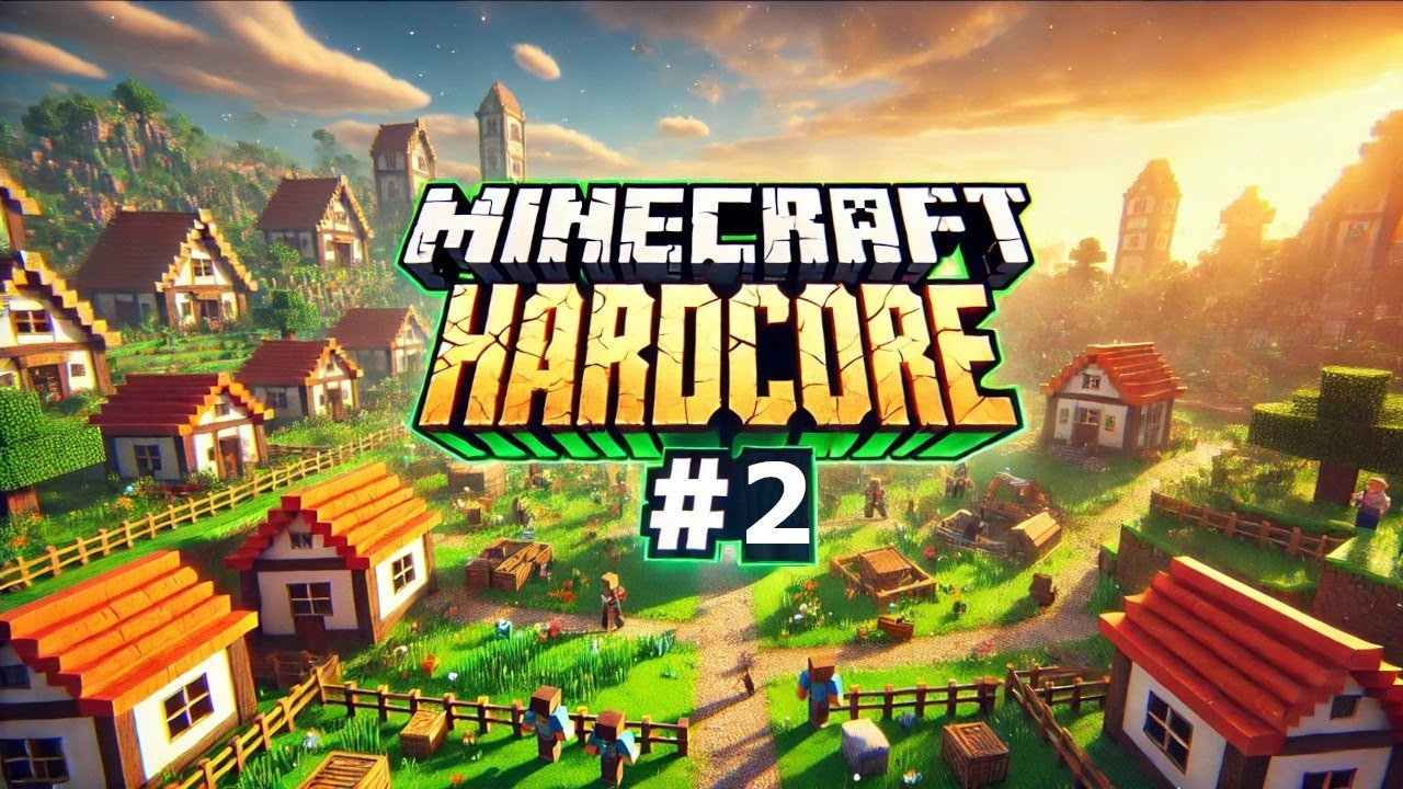 Minecraft Hardcore #2 Dzień drugi - YouTube
