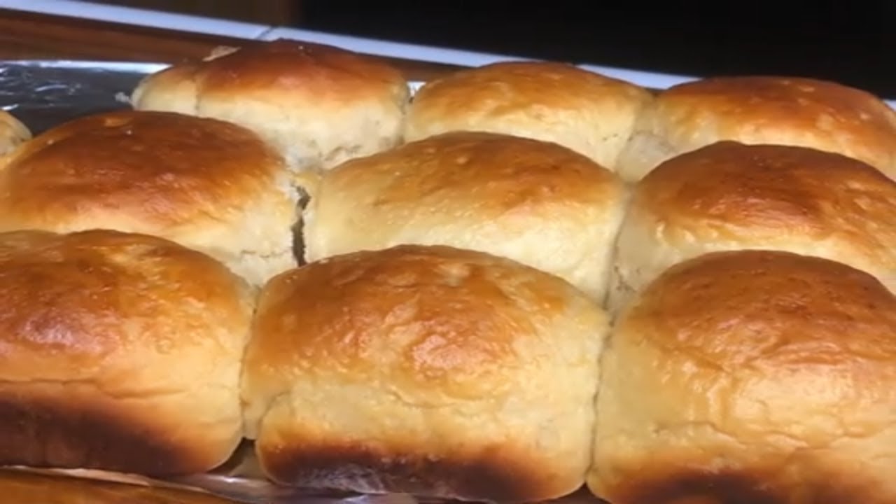 How to make fluffy homemade dinner rolls - YouTube