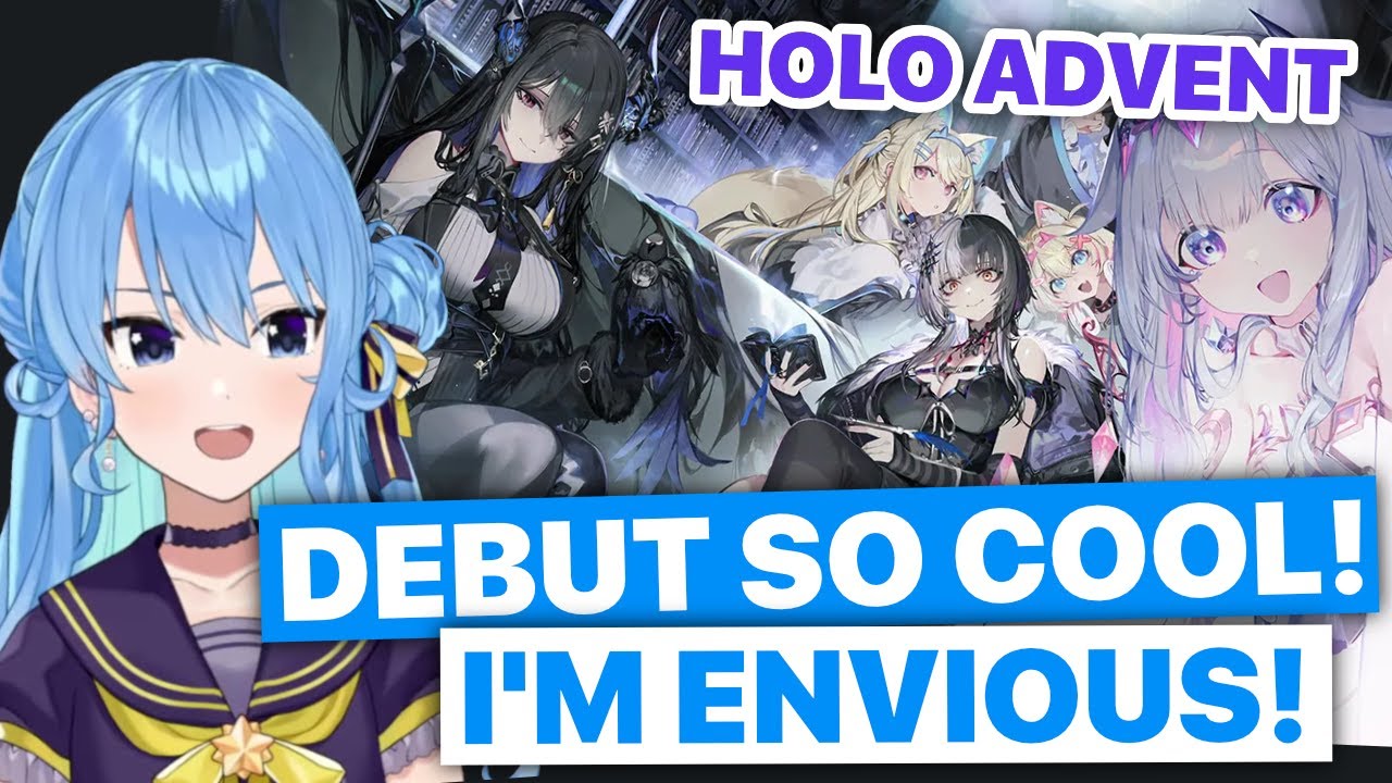 Suisei Envious Of HoloAdvent's Cool Debut (Hoshimachi Suisei /Hololive ...