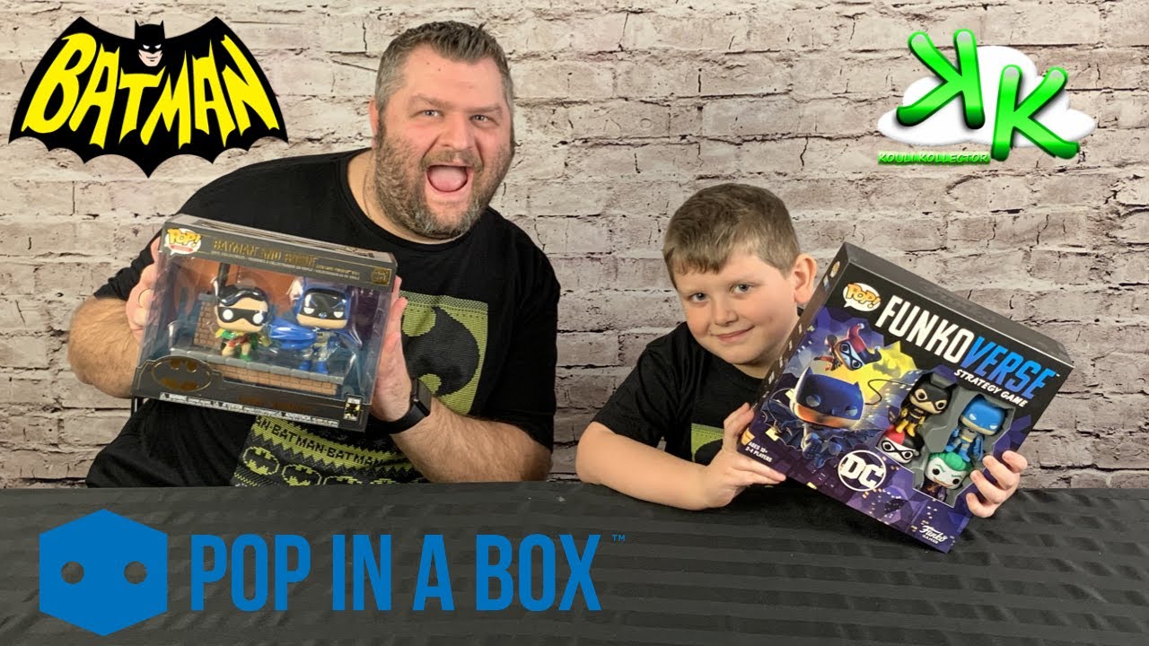 Pop In A Box Unboxing of Batman Funkoverse Game with Walkthrough and ...