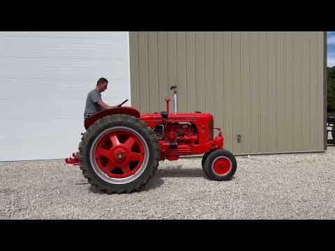 1954 Case SC tractor - YouTube