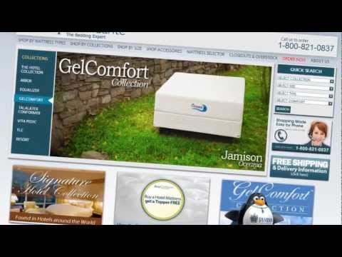 Jamison Mattress - (SleepConfidante.com) Pacifica Mattress - GelComfort ...
