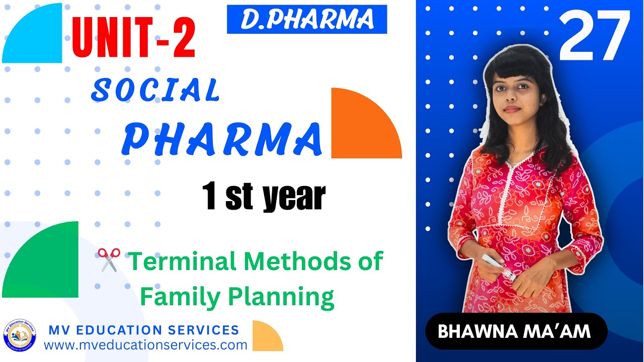 TERMINAL METHOD | FAMILY PLANNING | SOCIAL PHARMACY | D PHARMA 1ST YEAR ...