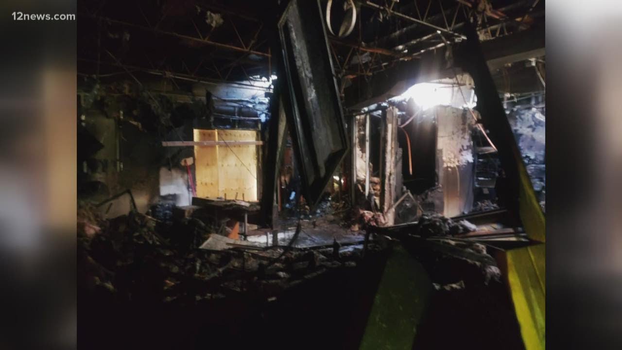 Arizona Democratic Party headquarters fire now an arson investigation ...