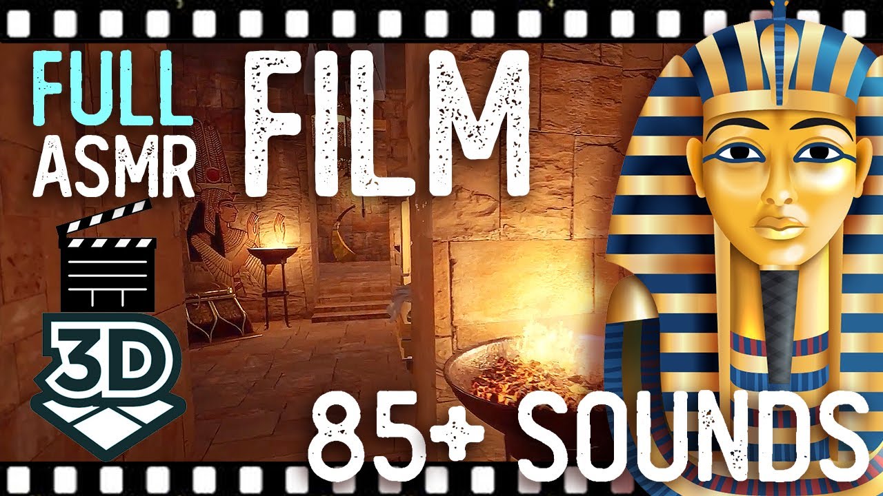 Egypt Realm ASMR 🌟 Virtual Tour 💎 Relaxing Sounds For Sleep & Study ...