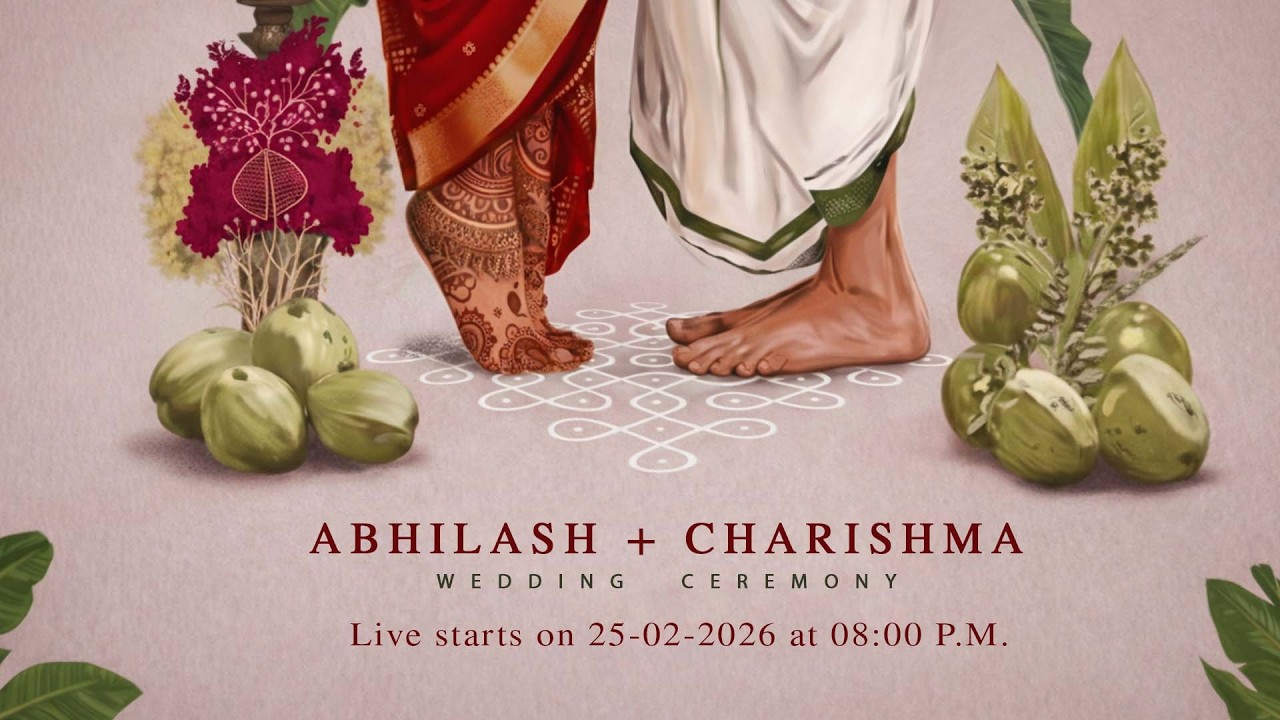 ABHILASH + CHARISHMA . WEDDING CEREMONY. - YouTube