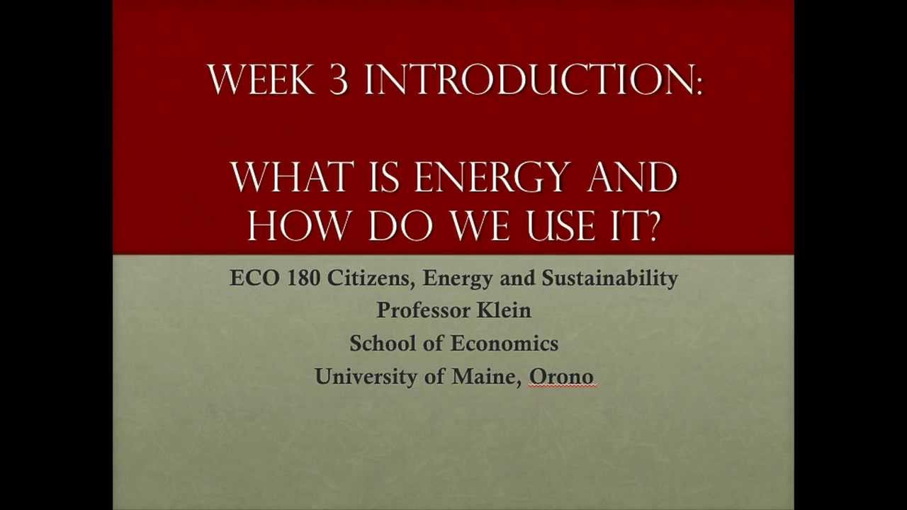 ECO 180 Week 3 Intro Video - YouTube