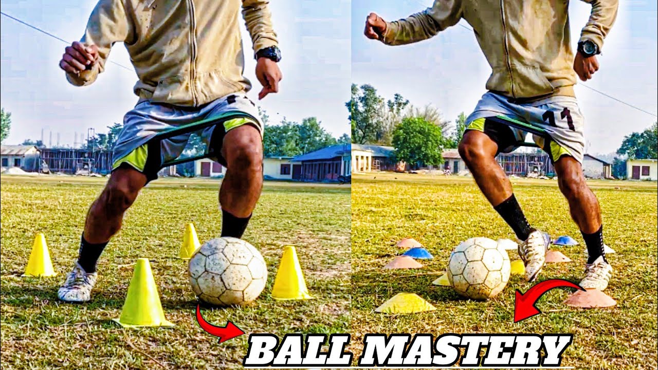 1000 Touch Ball Mastery Session | Improve Your close Control Dribbling ...