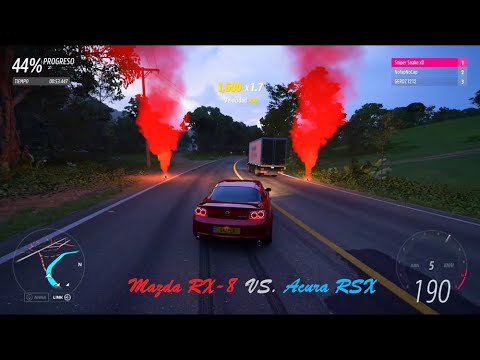 Forza Horizon 5 🏎Mazda RX-8 VS. Acura RSX🚗 - YouTube