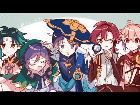 ☆Los anemo boys con las ropas de sus parejas [My AU] [Ships: kazuven ...