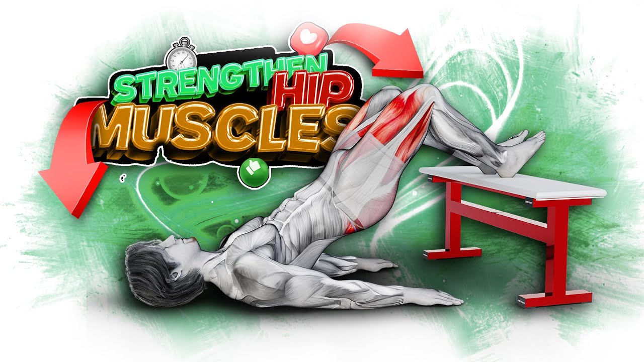 4 Minutes of Exercise to Strengthen Hip Muscles and Endurance - YouTube