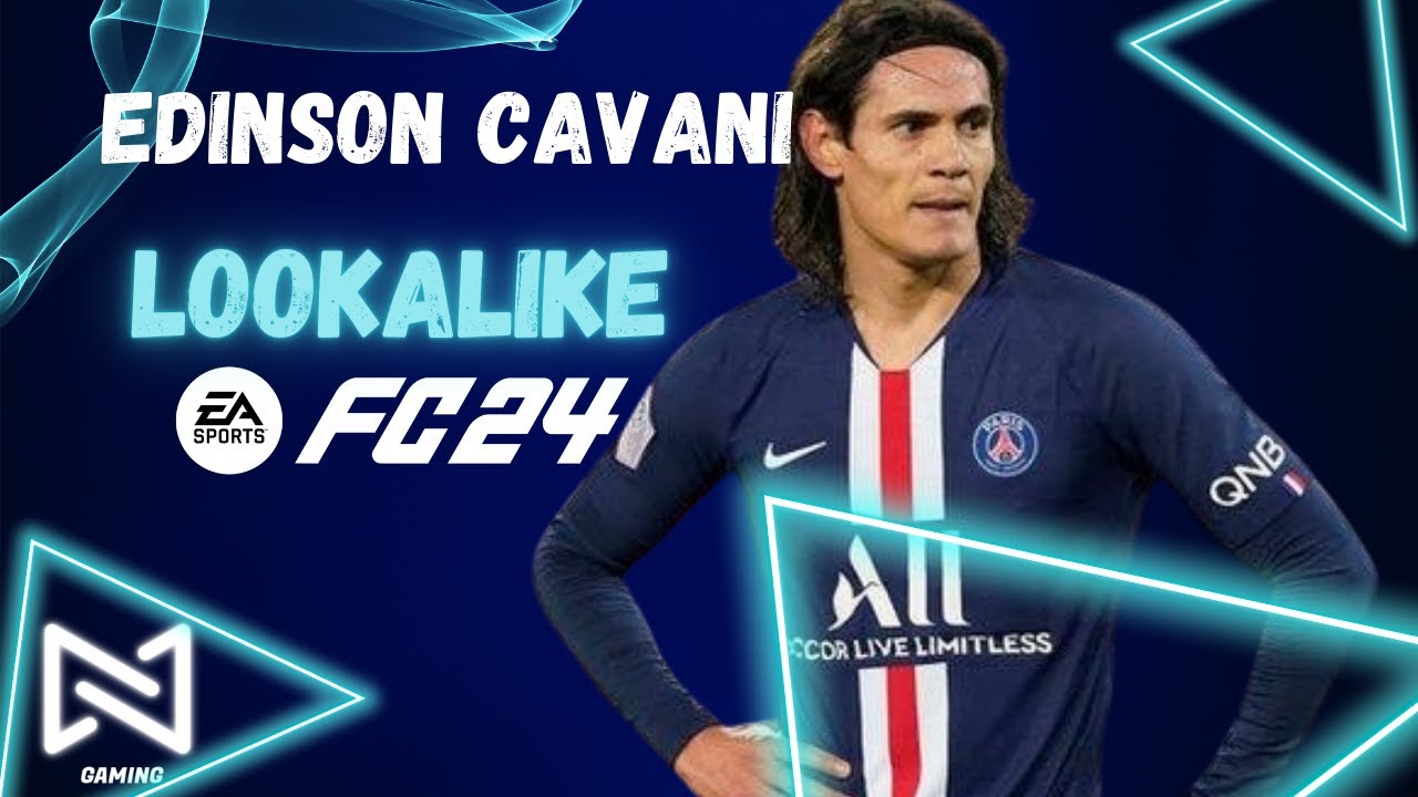 FC 24 | EDINSON CAVANI | Look Alike | Création visage + stats - YouTube
